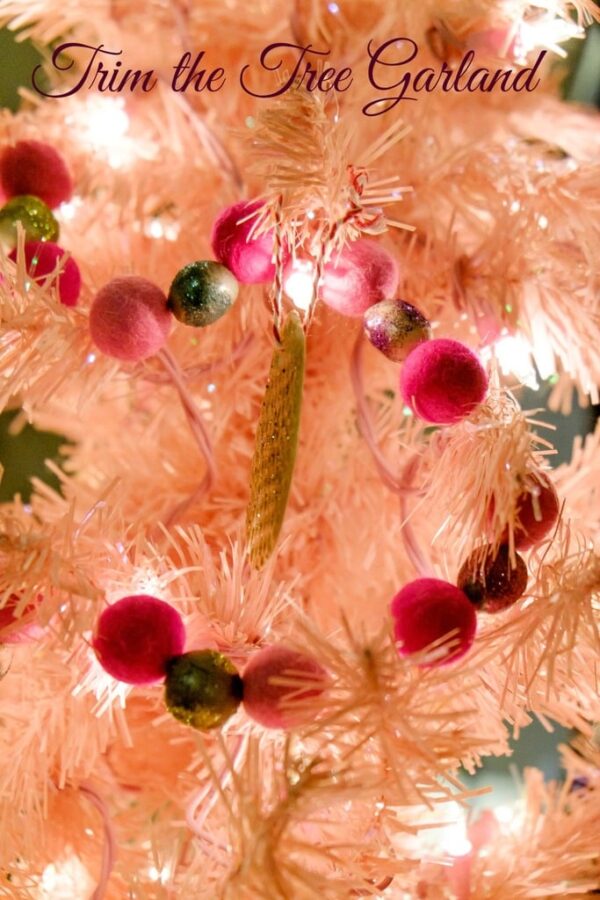 Trim the Tree Garland - Albion Gould