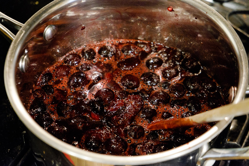 Winter Spiced Cherry Jam Recipe
