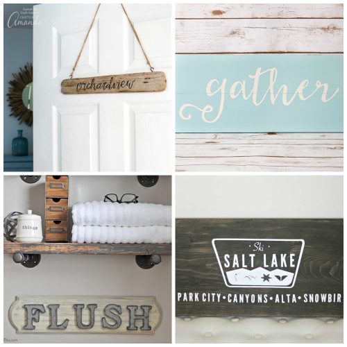 20 DIY Rustic Sign Projects