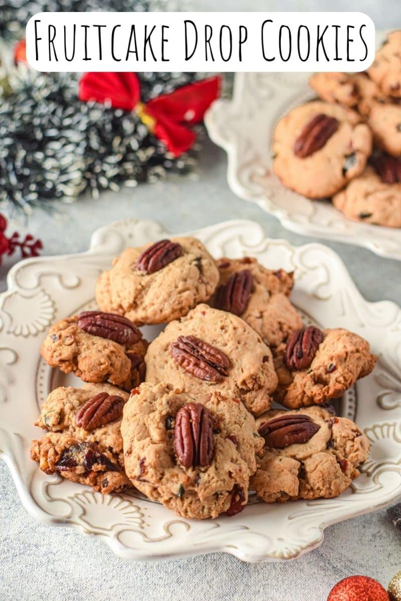 Fruitcake Drop Cookies